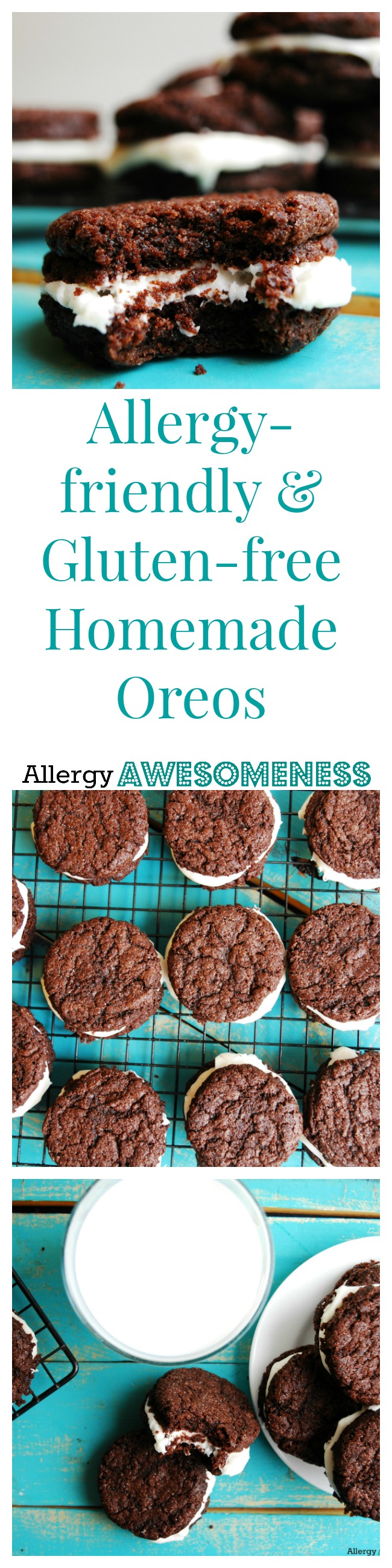 Allergy-Friendly Homemade Oreos (Gluten, dairy, egg, peanut & tree nut ...