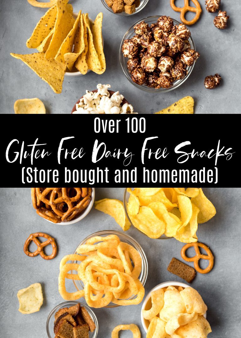 150+ Gluten Free Dairy Free Snacks