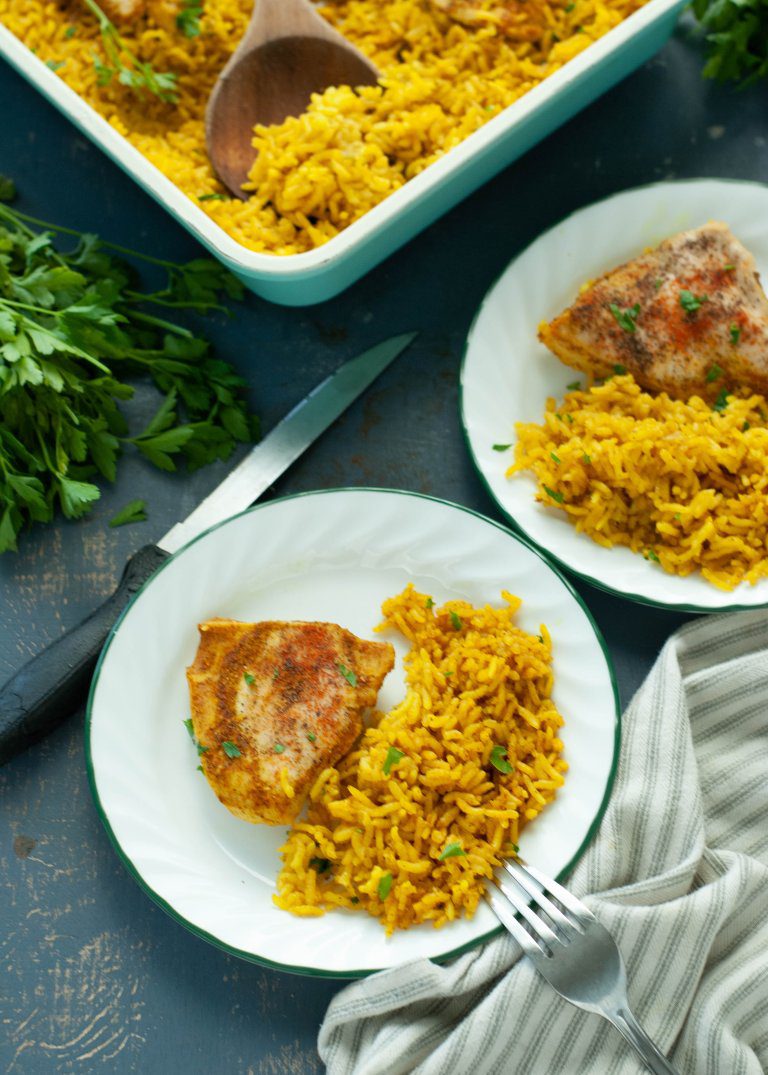 Middle Eastern Yellow Rice Recipe with Video | Allergy Awesomeness