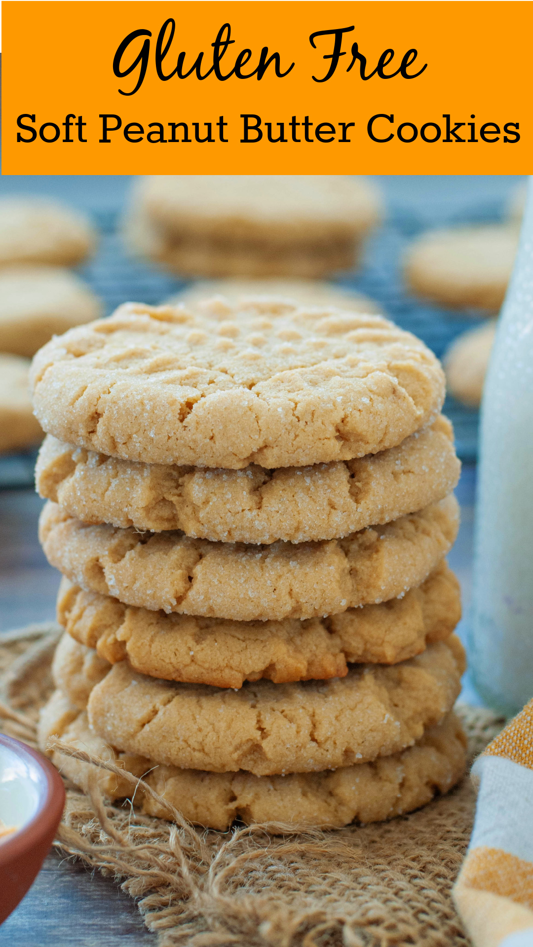 Gluten-Free Peanut Butter Cookies (Soft & Easy)