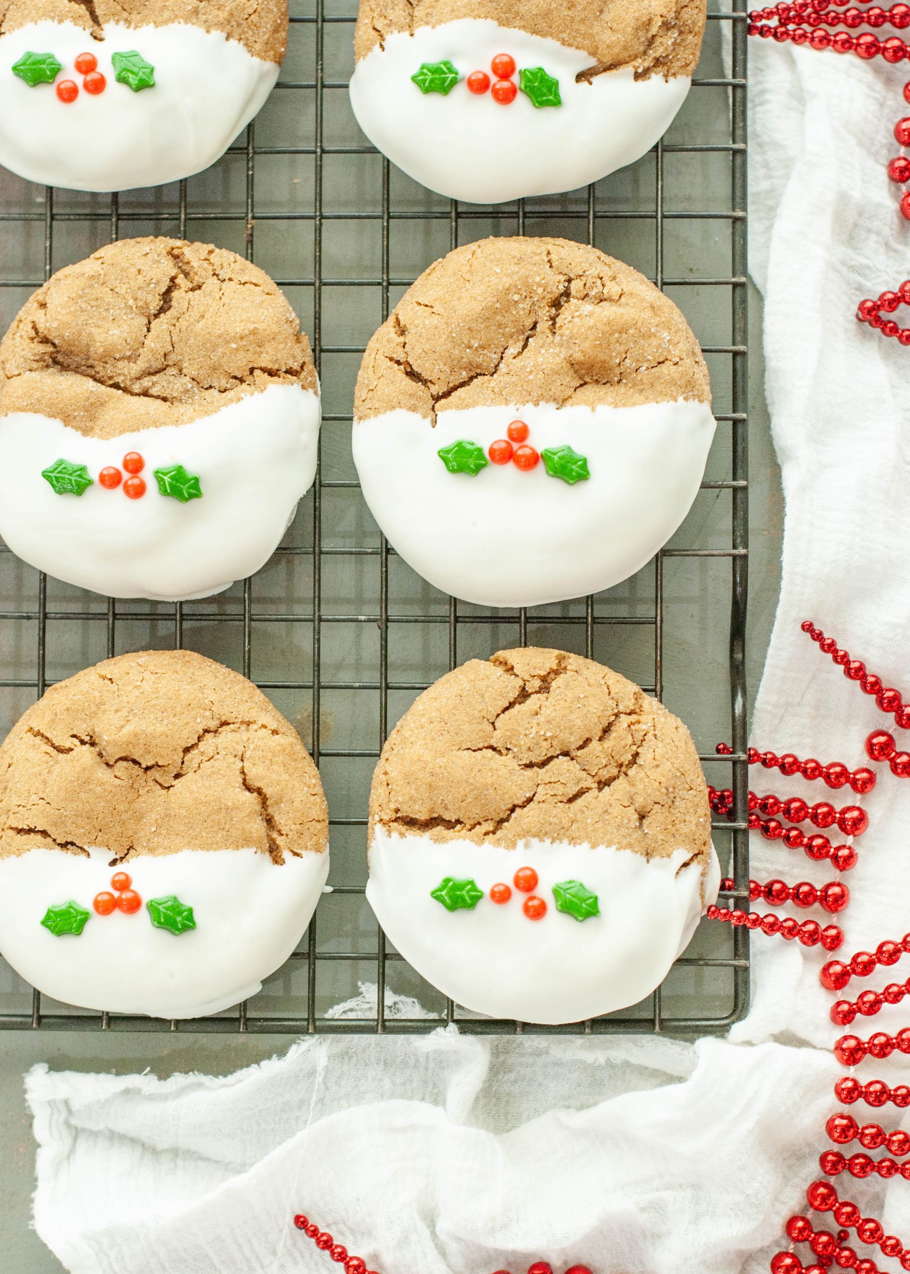 Soft Gluten-free Gingerbread Cookies