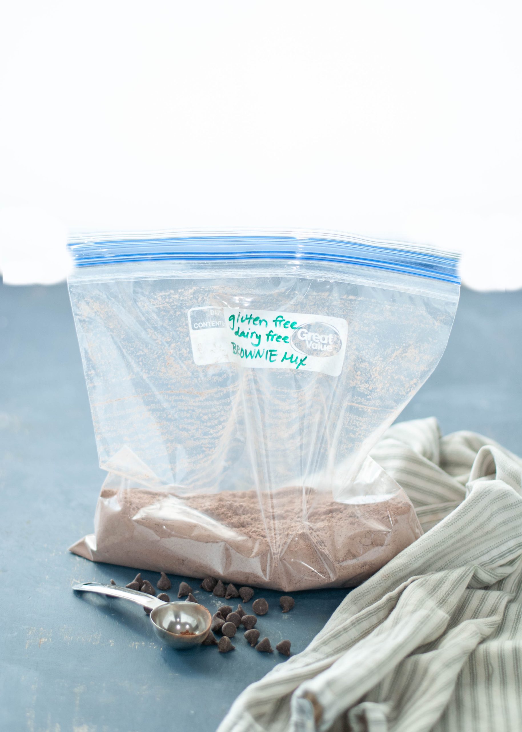 Homemade Gluten-free Brownie Mix (with Dairy Free Option)